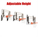 RAMGOAL Wall Mounted Mini Basketball Hoop